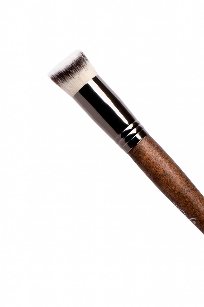 1705 Brocha Redonda de Cerdas Cortas – MF Cosmetics Marifer